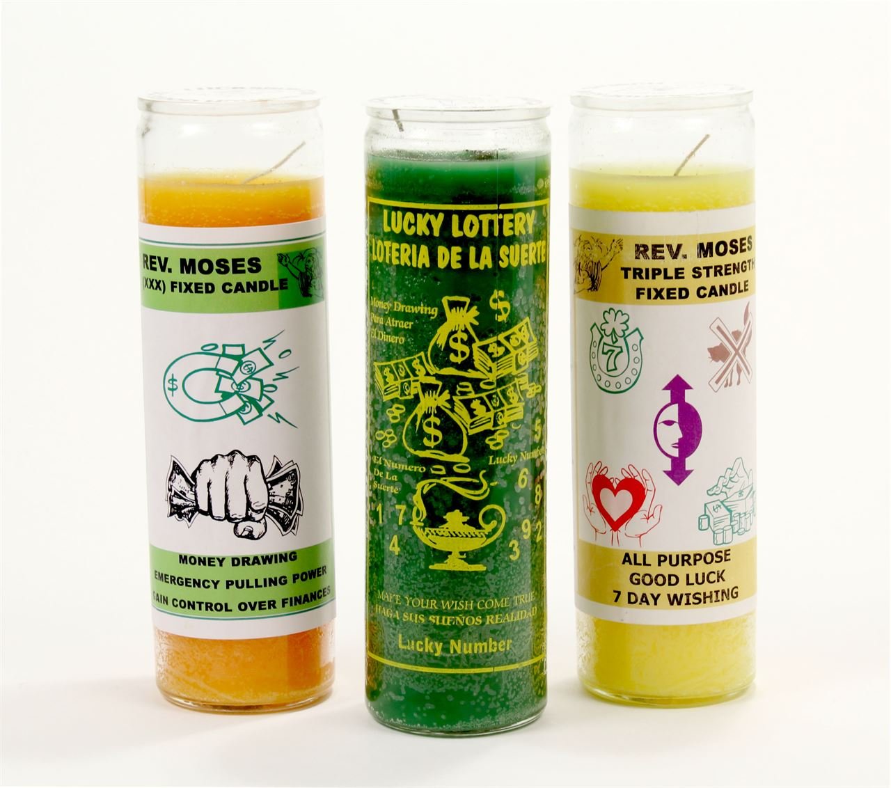 REV. MOSES TRIPLE STRENGTH FIXED CANDLES - LuckShop