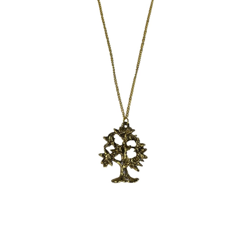 Gold Money Tree Necklace - LuckShop